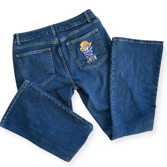 JNCO | Pants & Jumpsuits | Vintage Jnco Classix Y2k 9s Girl Flare ...